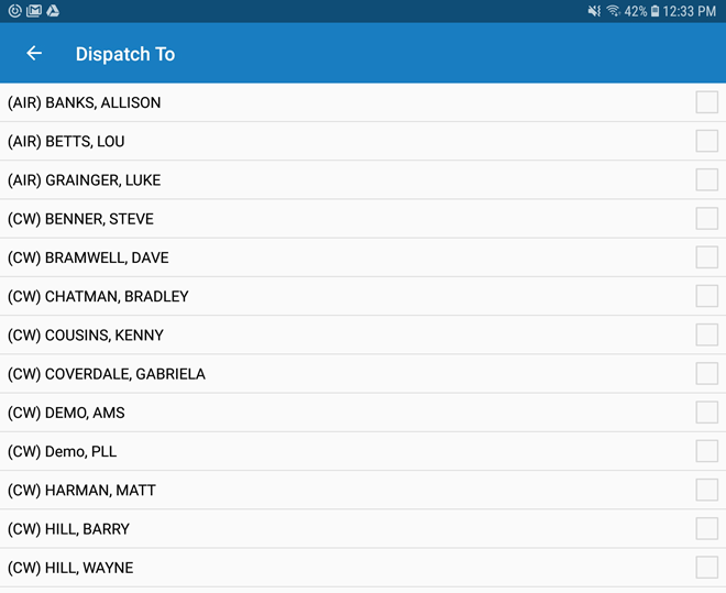 Edit Service Request Fields