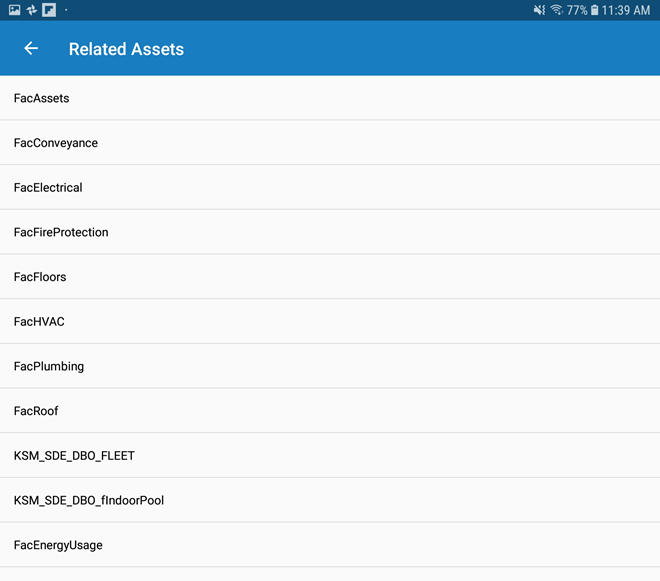 View Related Assets and Create a Work Order