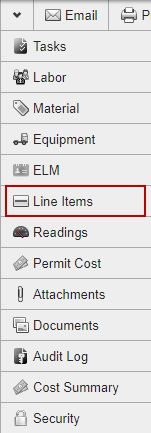 Add a Line Item