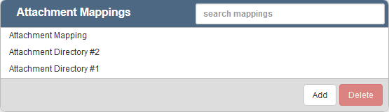 Add or Edit an Attachment Mapping