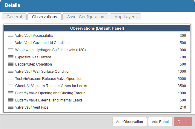 Configure Linear Observations