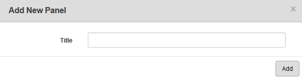 Add an Observation Panel