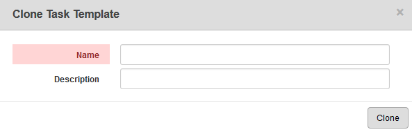 Clone a Task Template