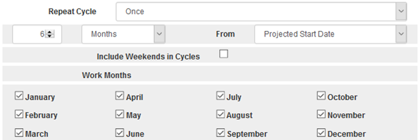 Configure Cyclical Work Orders