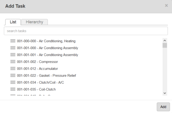 Add a Task to a Work Order Template