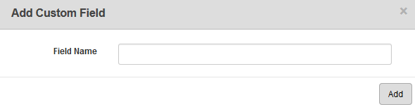Add or Edit a Text Custom Field Add or Edit a Text Custom Field