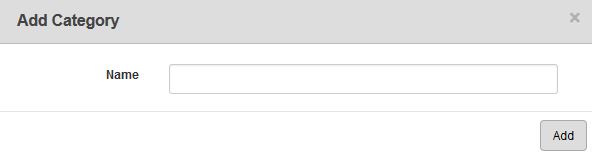 Add or Edit a Custom Field Category