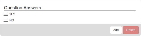 Add or Edit a Linear Answer