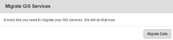 Migrate GIS Services
