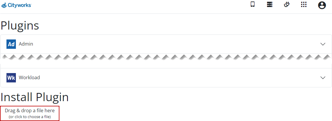 Manage Plugins from the Landing Page