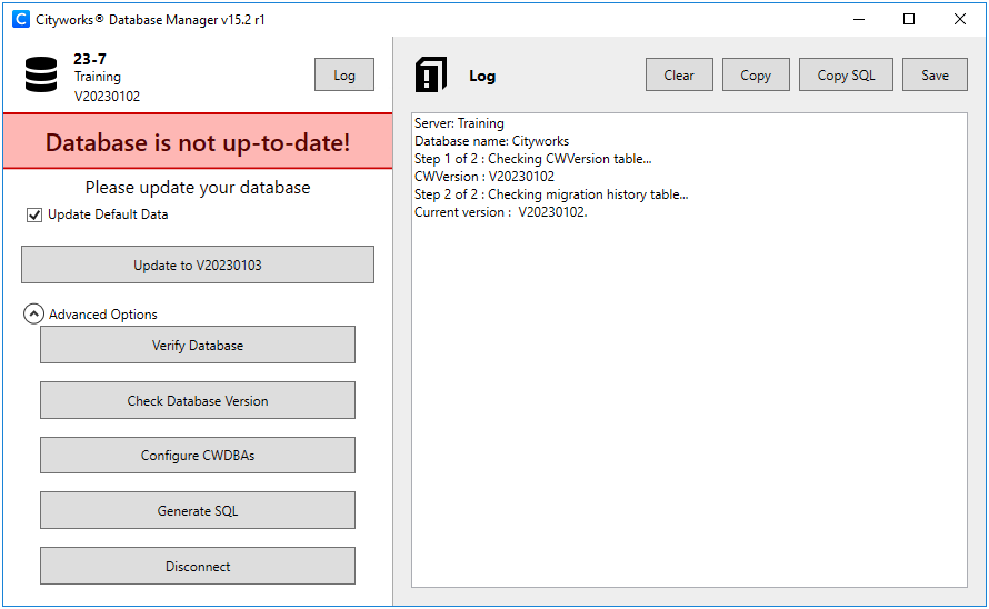 Upgrade to Cityworks 23.2 and Newer in Oracle