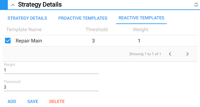 Configure Reactive Templates