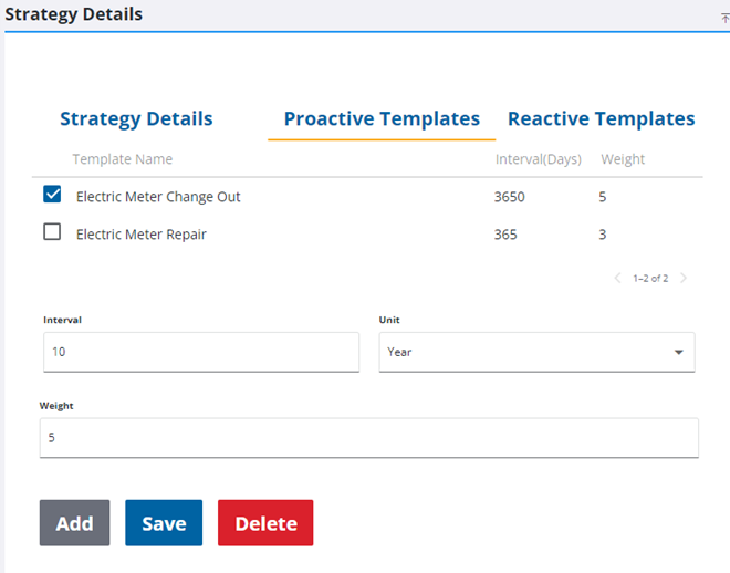 Configure Proactive Templates