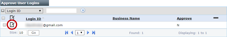 Manually Approve User Login Requests