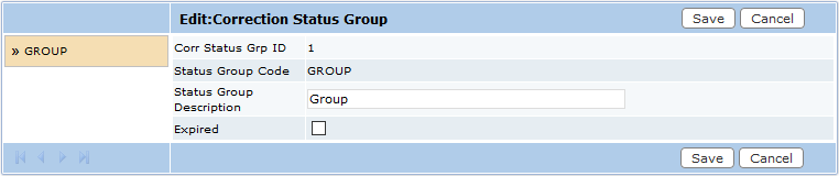 Checklist Status Group Fields