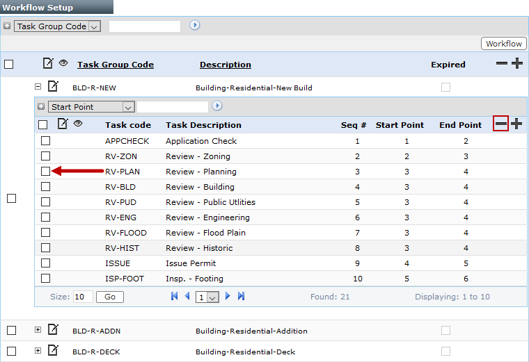 Remove Tasks from a Task Group