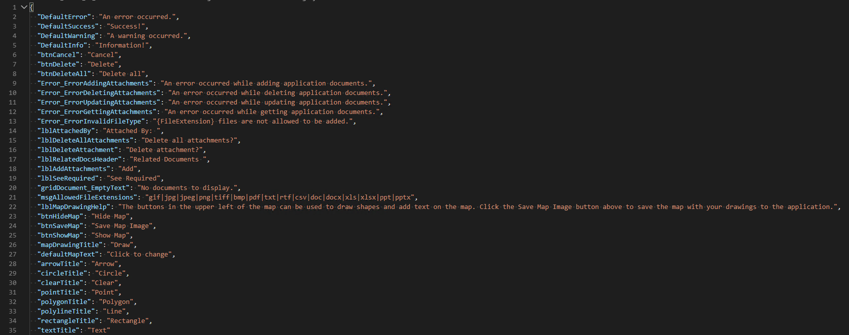 Define Accepted File Types for Public Access