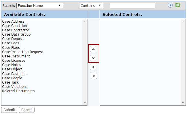 Configure Controls on a Case Template