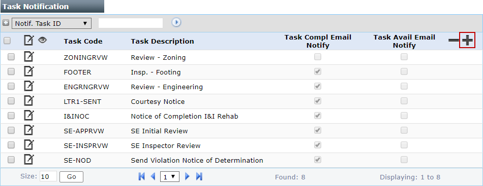 Add a Task Notification