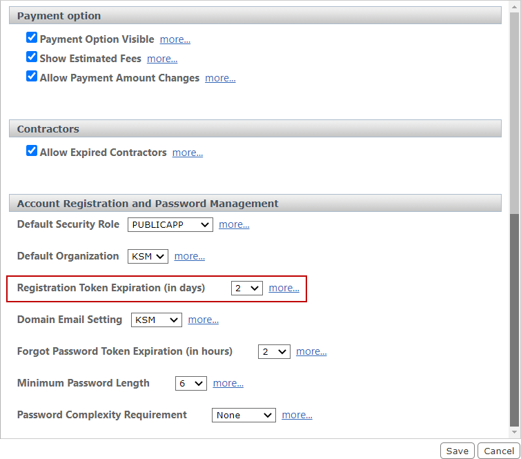 Enable Automatic Account Registration and Password Management