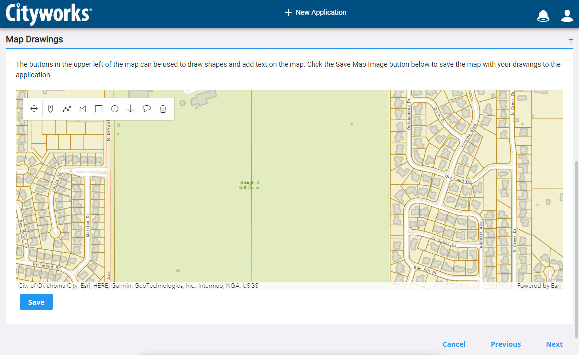Begin a New Application