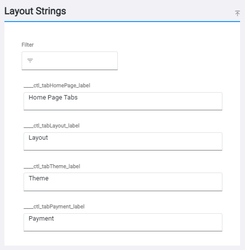 Configure Layout