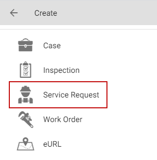 Create a Service Request