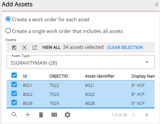 Create an Attached Work Order