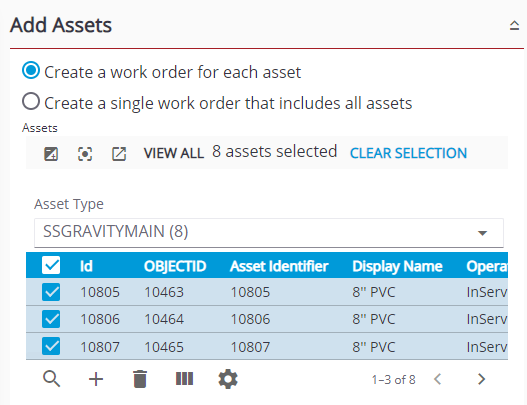 Create An Attached Work Order
