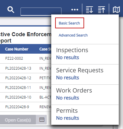 Perform a Search