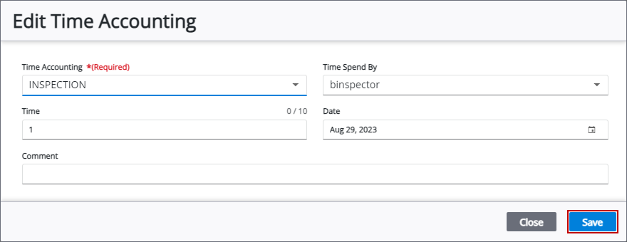 View Time Accounting