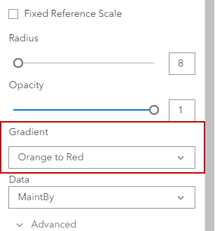 Change Heat Map Gradient