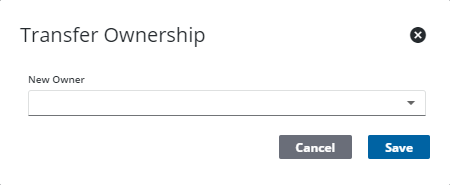 Transfer Ownership of a Dashboard