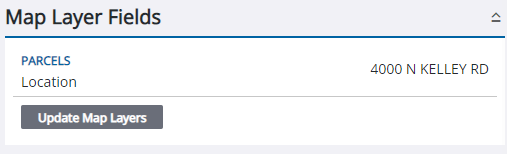 View Or Update Map Layer Fields
