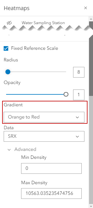 Change Heat Map Gradient