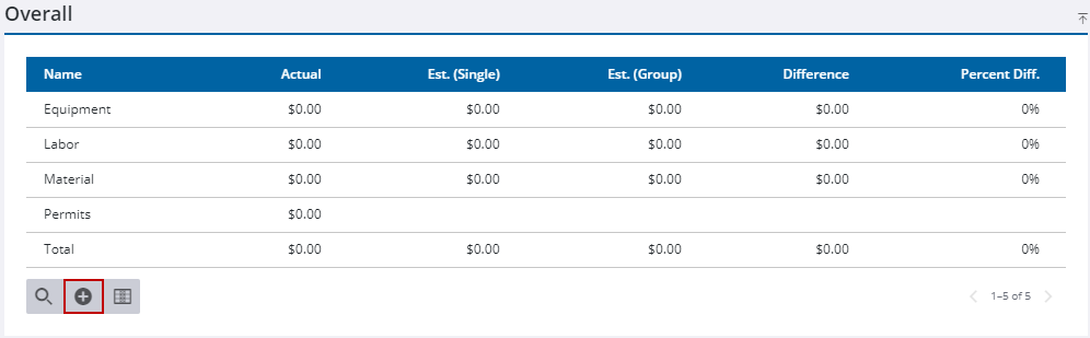 Add Work Order Costs