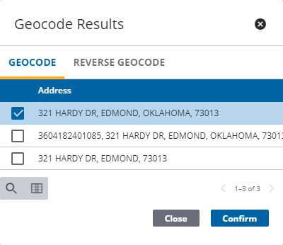 Geocode a Work Order