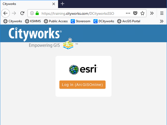 Install Cityworks Single Sign-on