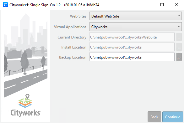Update Cityworks Single Sign-on