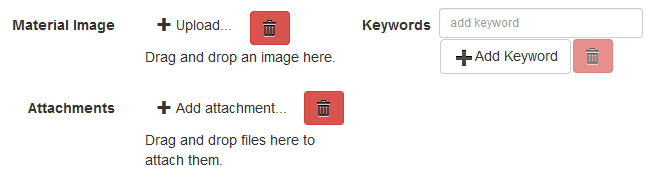 Add a Keyword to a Material