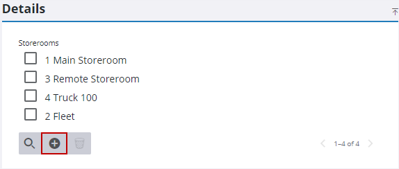 Add a Storeroom to a Storeroom Domain