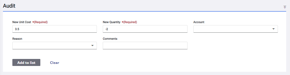 Perform an Audit Perform an Audit