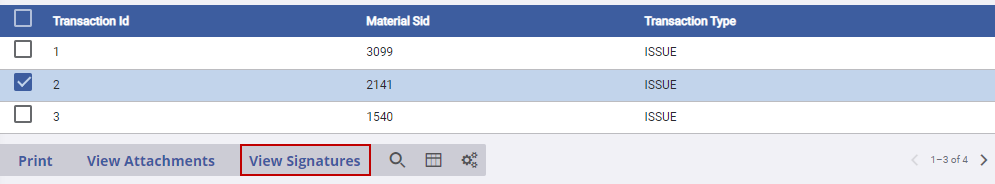 Capture a Signature on an Existing Audit Transaction