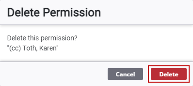 Remove Permissions