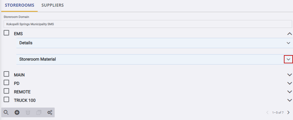 Add Material to a Storeroom