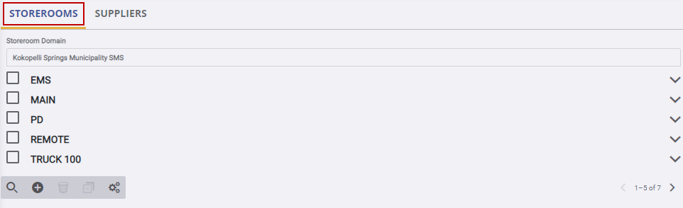 Add Or Edit A Storeroom