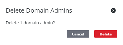 Remove a Domain Admin