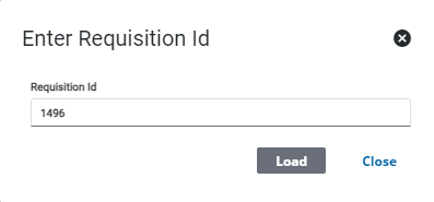 Modify a Requisition Transaction
