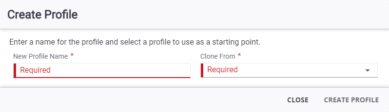 Create a Profile