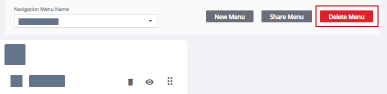 Remove a Menu